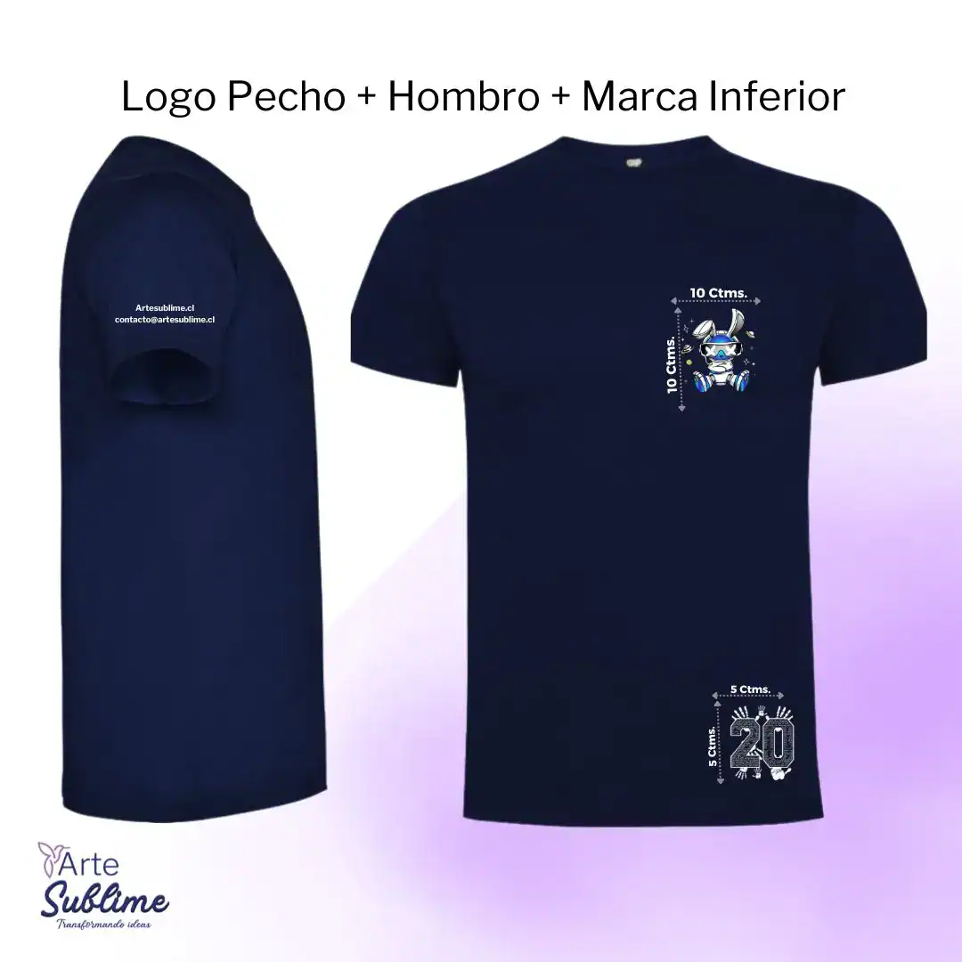 Servicio de Estampado de Logo Pecho Hombro y Marca Inferior - 2025