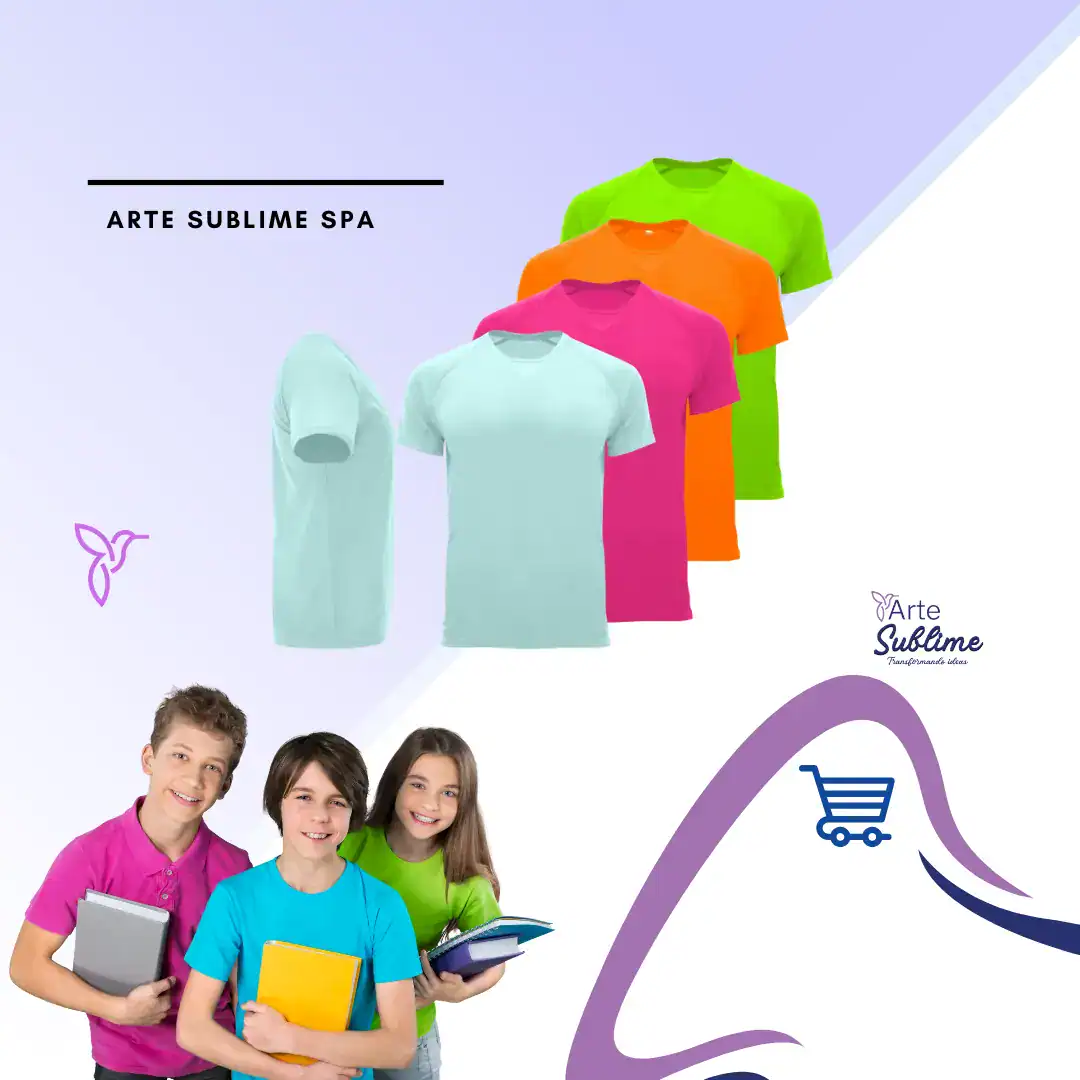 Poleras Niños - Arte Sublime SpA